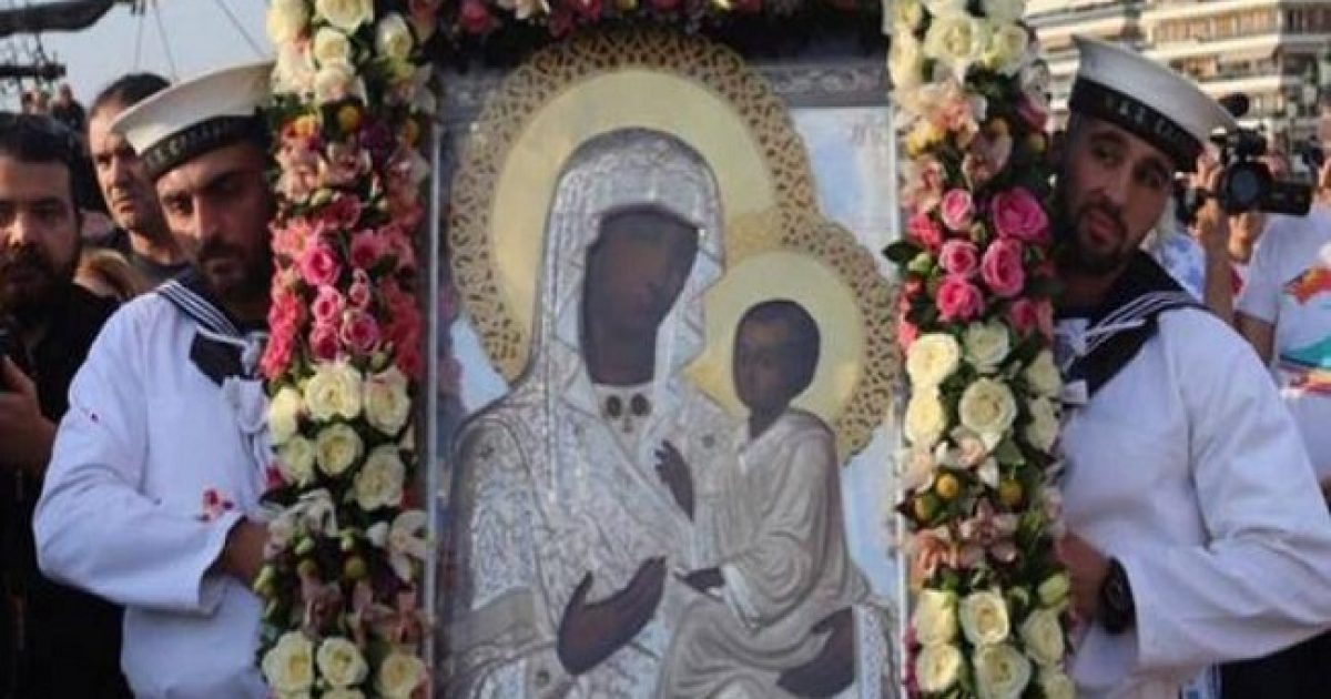 Η Παναγία του όρους των ελαίων και ο τίμιος Σταυρός του Παναγίου τάφου ...