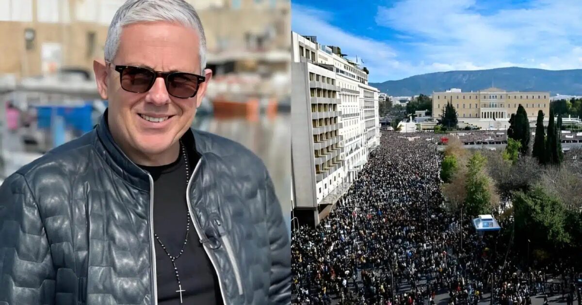 Πήρε θέση για τα Τέμπη ο Τάσος Δούσης – Τα είπε έξω από τα δόντια ...